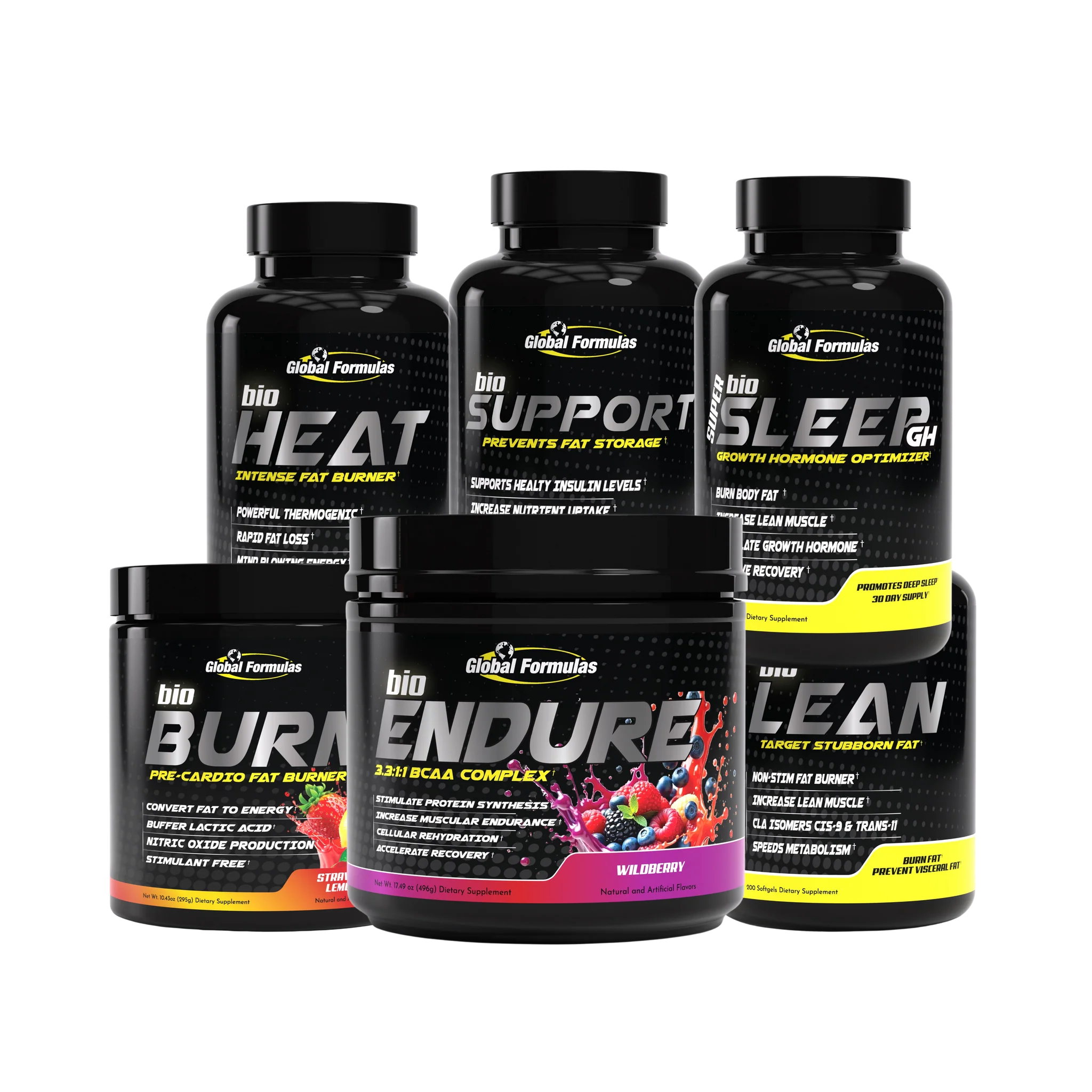 Fat Burning Stack - Global Formulas – Prime Sports Nutrition