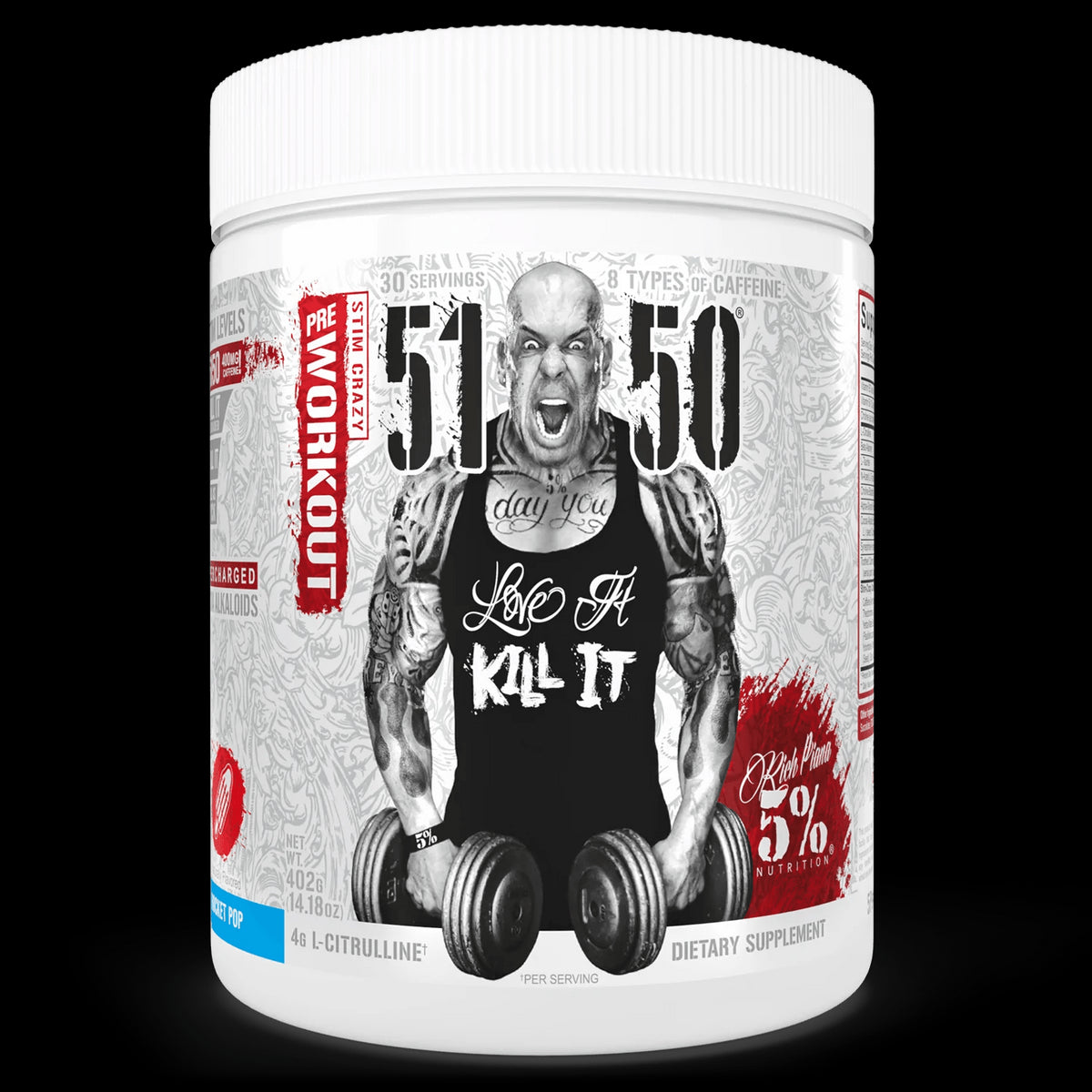 5150 Stim Crazy Pre-Workout - 5% Nutrition
