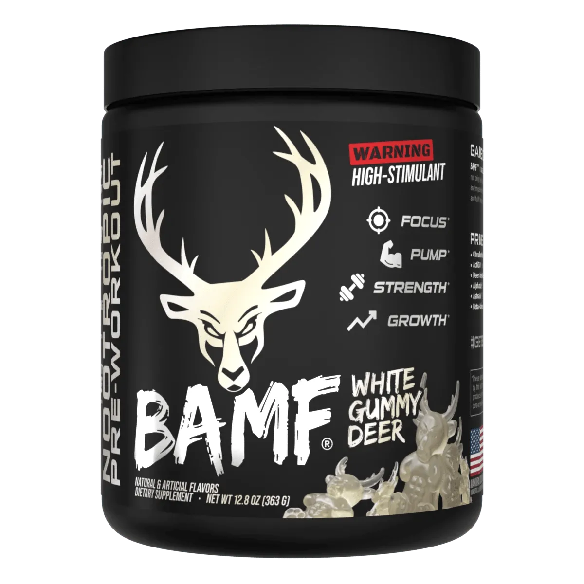 BAMF High Stimulant Nootropic Pre-Workout - Das Labs