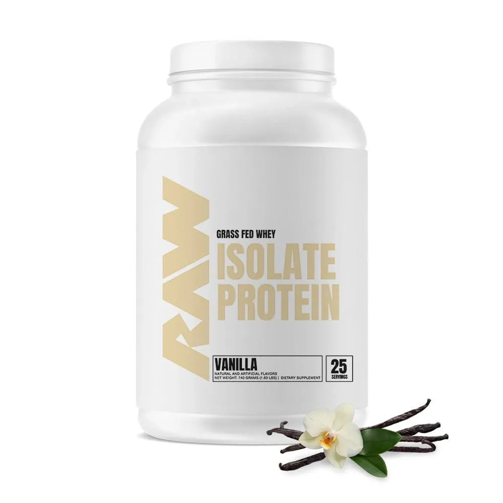 Grass Fed Whey Isolate Protein - RAW