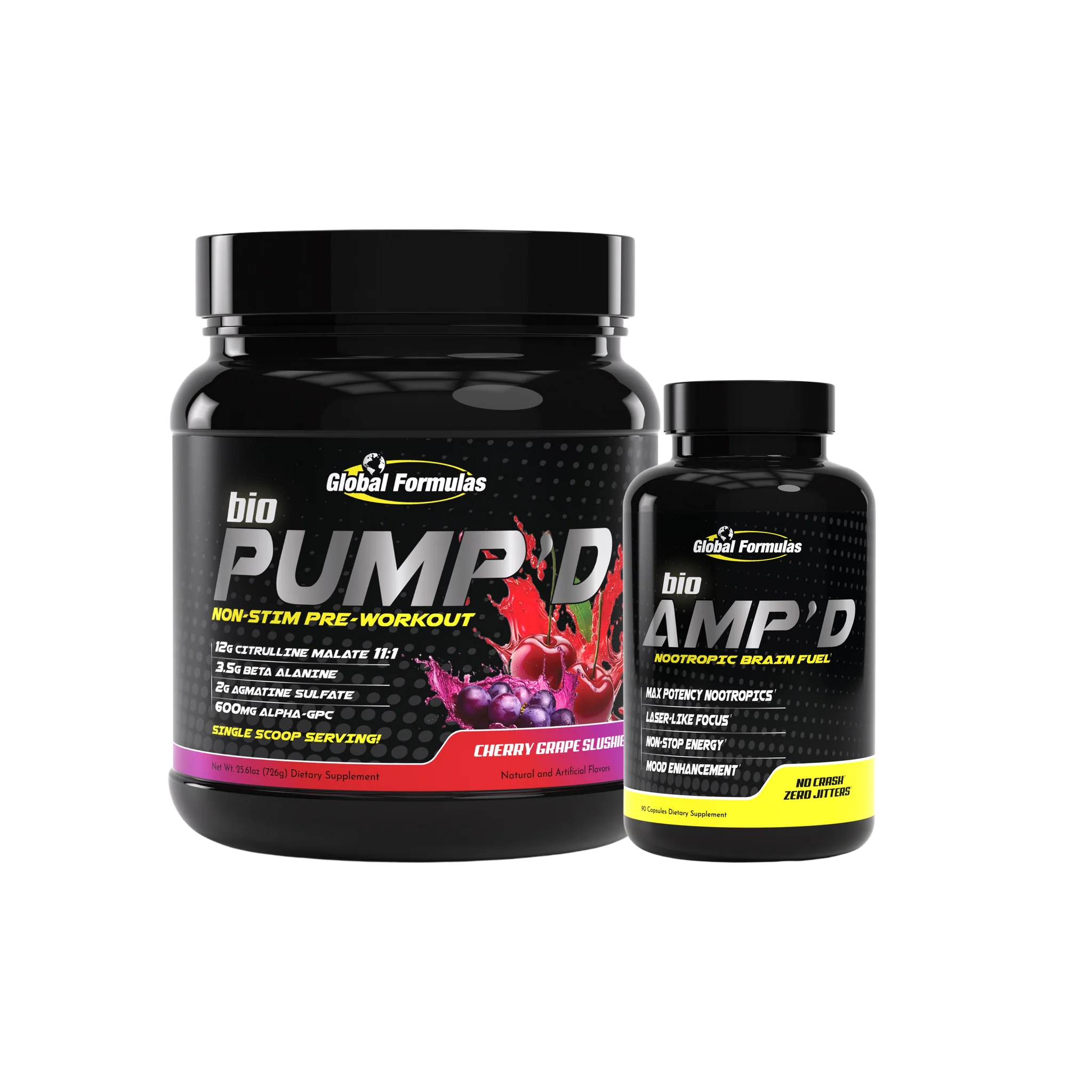 Custom Nootropic/Stim Workout Stack - Global Formulas – Prime Sports ...